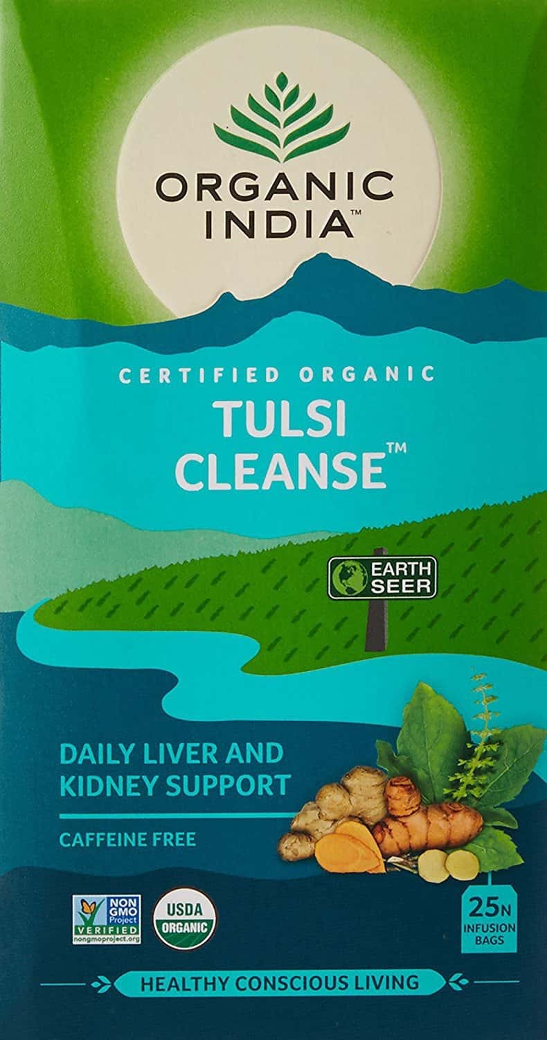 Buy Organic India Tulsi Cleanse Tea Bag 25'S Online at Flat 18% OFF ...