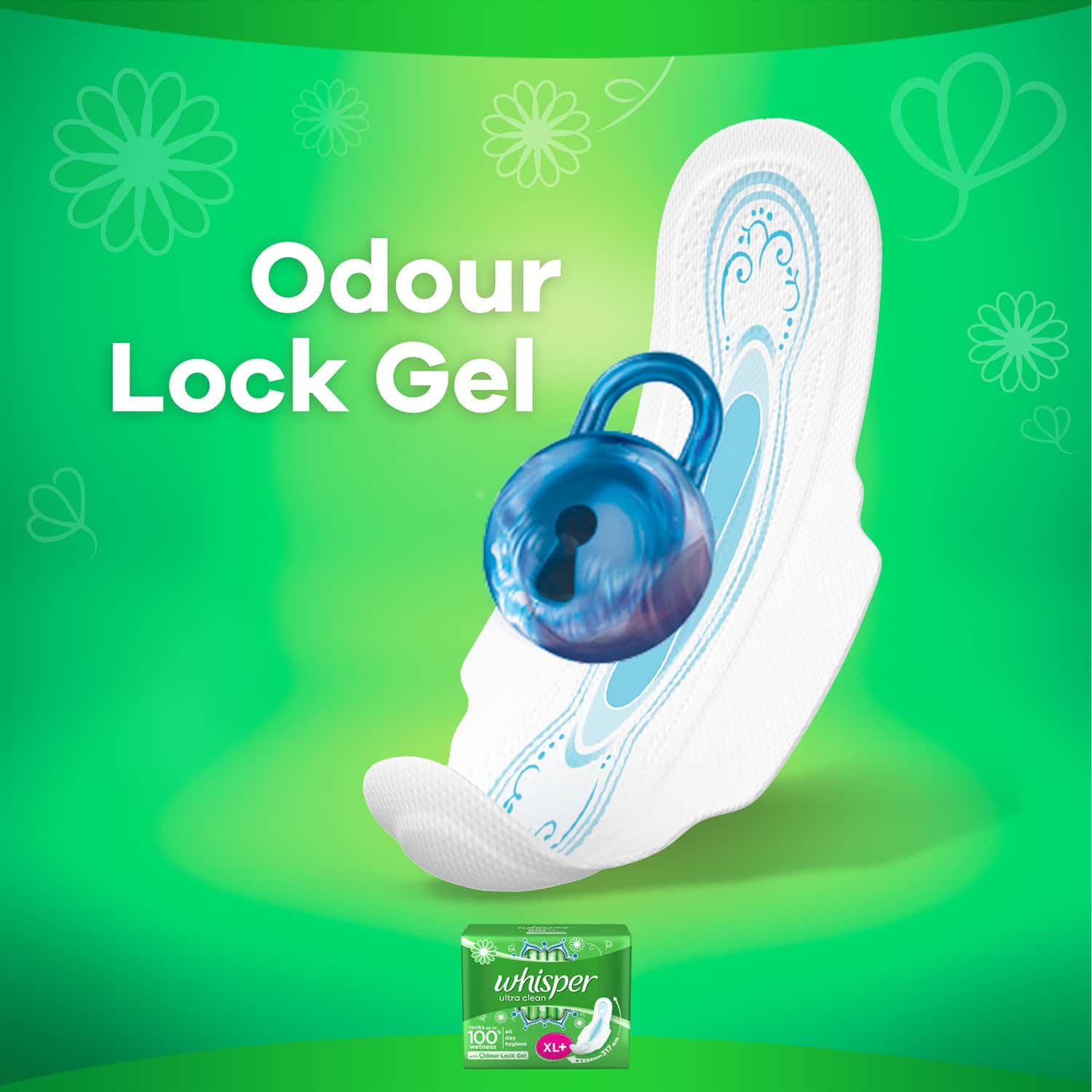 Buy Whisper Ultra Clean Size Xl Plus Sanitary Pads Packet Of 44 Online ...