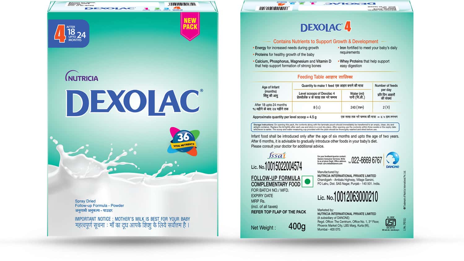 Buy DEXOLAC STAGE 4 FOLLOW-UP INFANT FORMULA (18 - 24 MONTHS) BOX OF ...