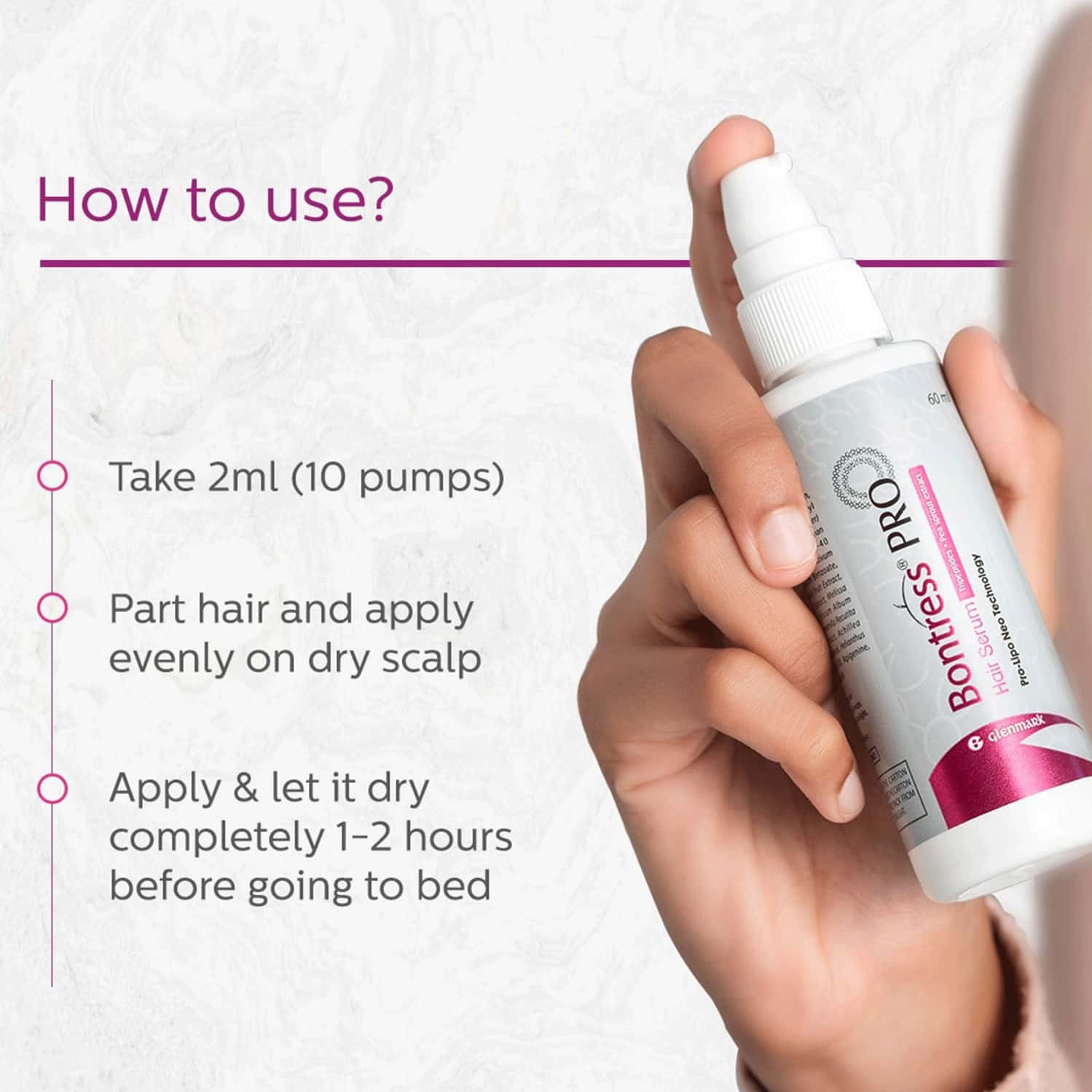 Buy BONTRESS PRO HAIR SERUM 60ML Online & Get Upto 60% OFF at PharmEasy