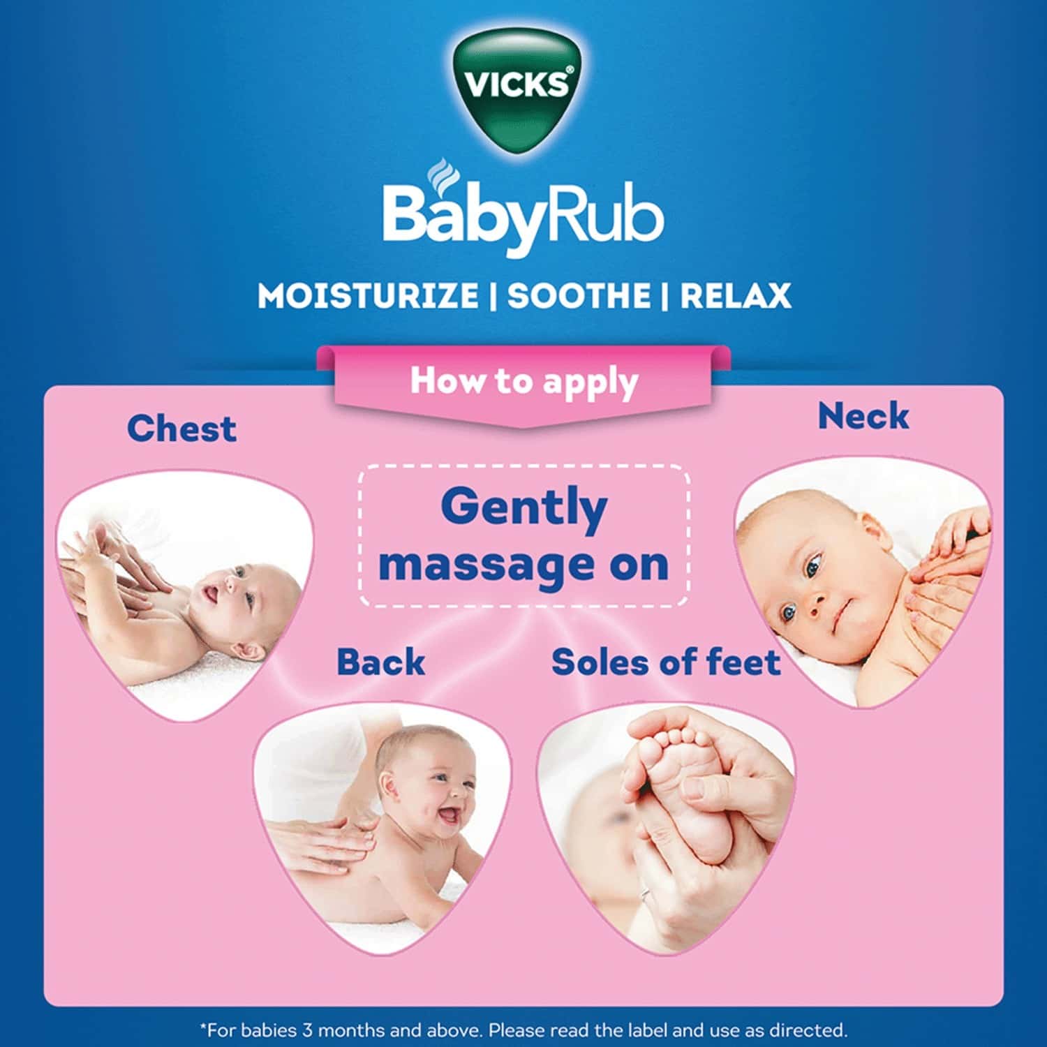 Buy VICKS BABYRUB 10ML, SPECIFICALLY FOR BABIES-MOISTURIZE Online & Get ...
