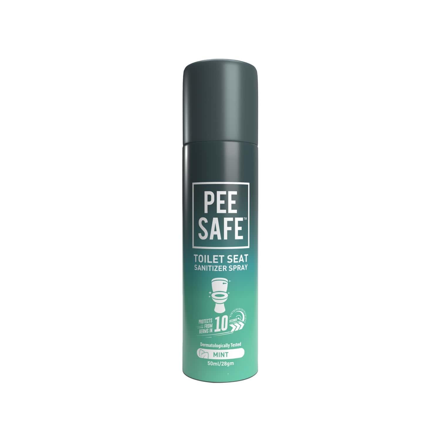 Buy PEE SAFE - TOILET SEAT MINT SANITIZER SPRAY - 50 ML Online & Get ...
