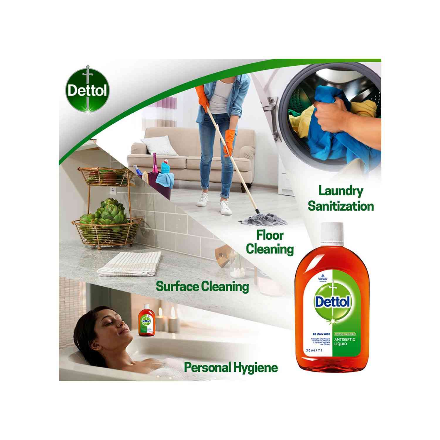 Buy DETTOL ANTISEPTIC LIQUID BOTTLE OF 60 ML Online & Get Upto 60% OFF ...
