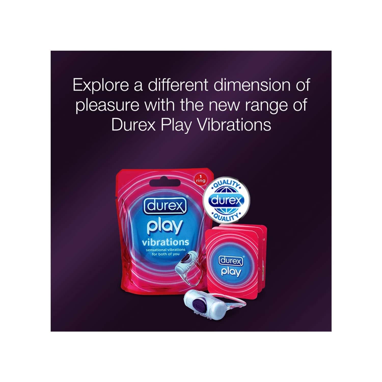 Buy DUREX PLAY VIBRATING RING Online & Get Upto 60% OFF at PharmEasy