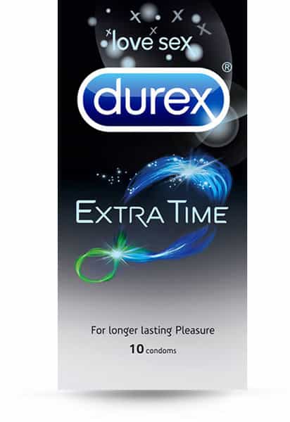 Buy DUREX EXTRA TIME PACKET OF 10 CONDOMS Online & Get Upto 60% OFF at ...