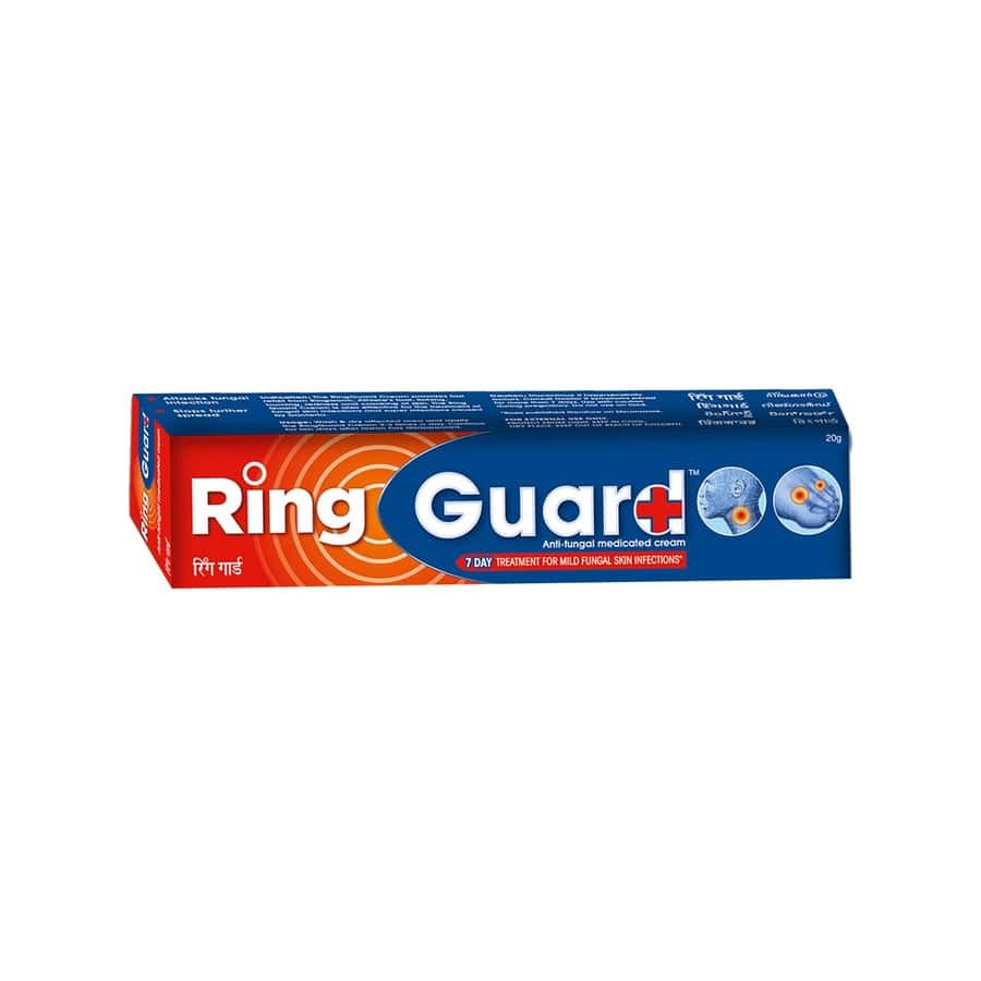 Buy RING GUARD ANTI FUNGAL CREAM TUBE OF 12GM Online & Get Upto 60% OFF ...