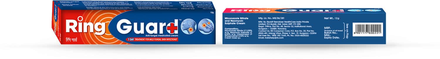 Buy RING GUARD PLUS ANTI FUNGAL CREAM TUBE OF 12 G Online & Get Upto 60 ...