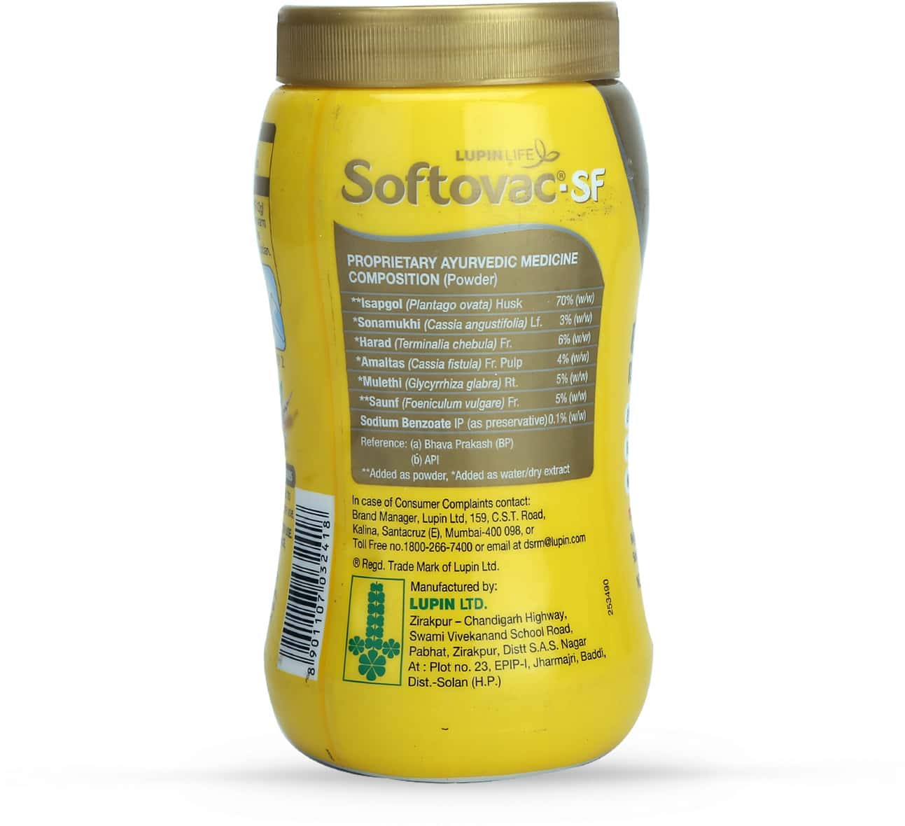 Buy SOFTOVAC SF CONSTIPATION POWDER BOTTLE OF 250 G Online & Get Upto ...