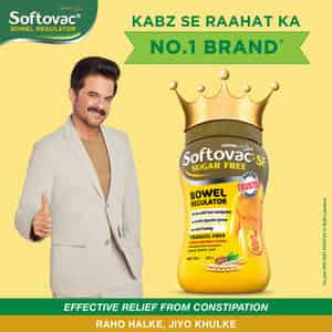 Buy SOFTOVAC SF CONSTIPATION POWDER BOTTLE OF 250 G Online & Get Upto ...