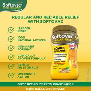 Buy SOFTOVAC SF CONSTIPATION POWDER BOTTLE OF 250 G Online & Get Upto ...