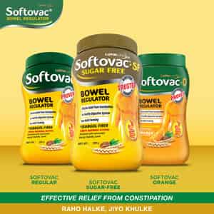 Buy SOFTOVAC SF CONSTIPATION POWDER BOTTLE OF 250 G Online & Get Upto ...