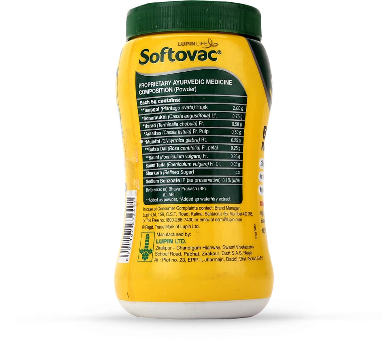 Buy SOFTOVAC CONSTIPATION POWDER BOTTLE OF 250 G Online & Get Upto 60% ...