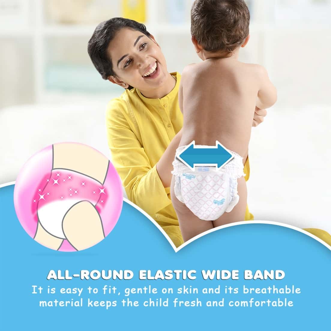 Buy MAMY POKO PANTS EXTRA ABSORB DIAPER - SMALL SIZE, PACK OF 84 ...