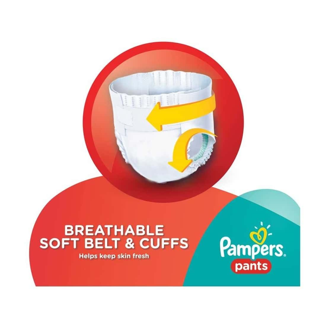 Buy PAMPERS BABY NEW DIAPER PANTS PACKET OF 20 SMALL Online & Get Upto ...