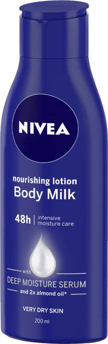 Buy NIVEA BODY MILK NOURISHING LOTION BOTTLE OF 200 ML Online & Get ...
