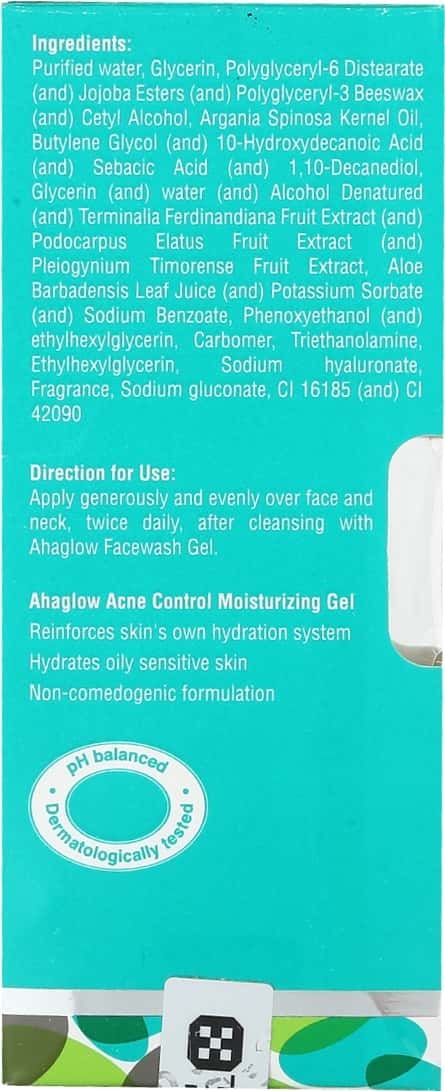 Buy AHAGLOW ACNE MOISTURIZING GEL 50GM Online & Get Upto 60% OFF at ...