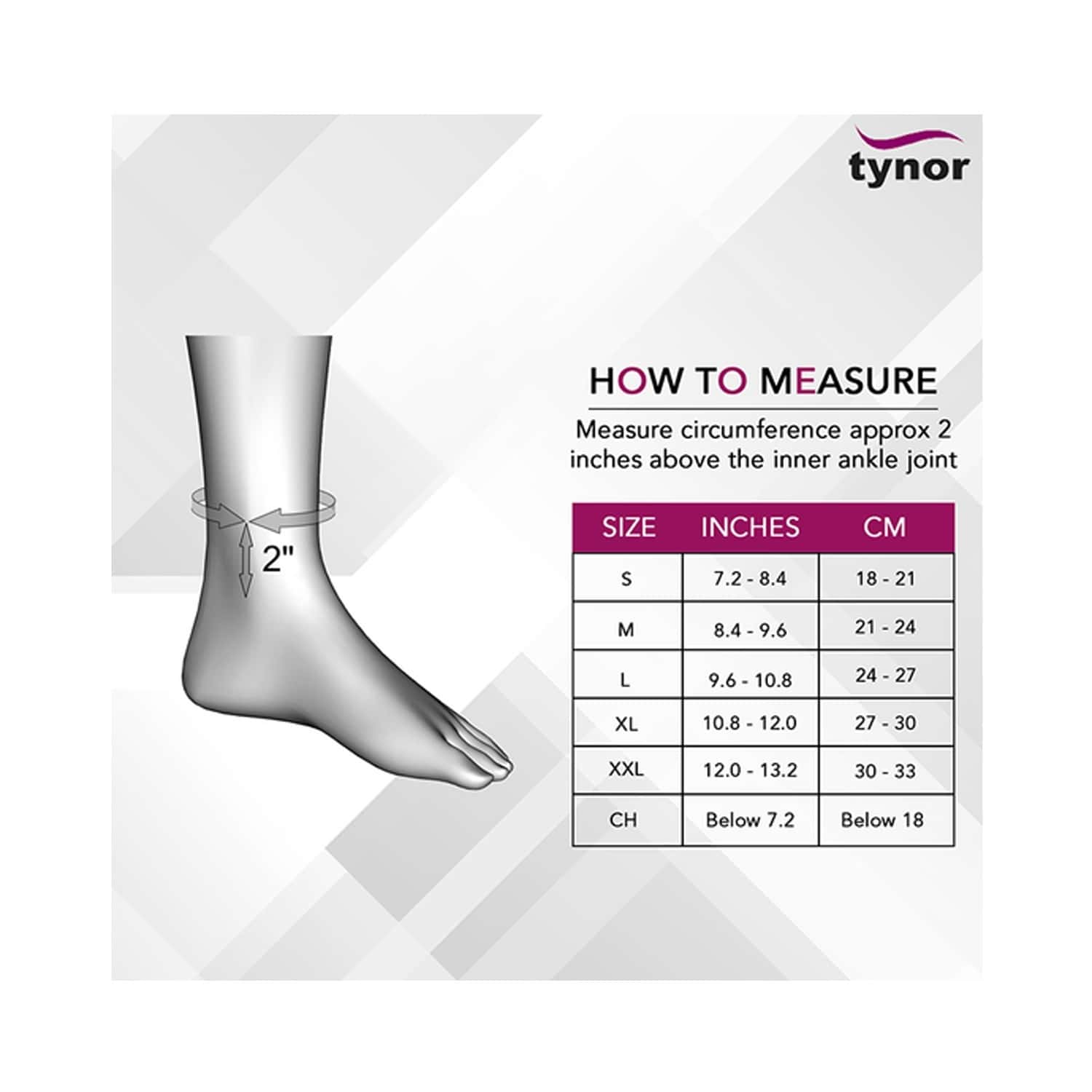 Buy TYNOR ANKLE BRACE LARGE 1'S Online & Get Upto 60% OFF at PharmEasy