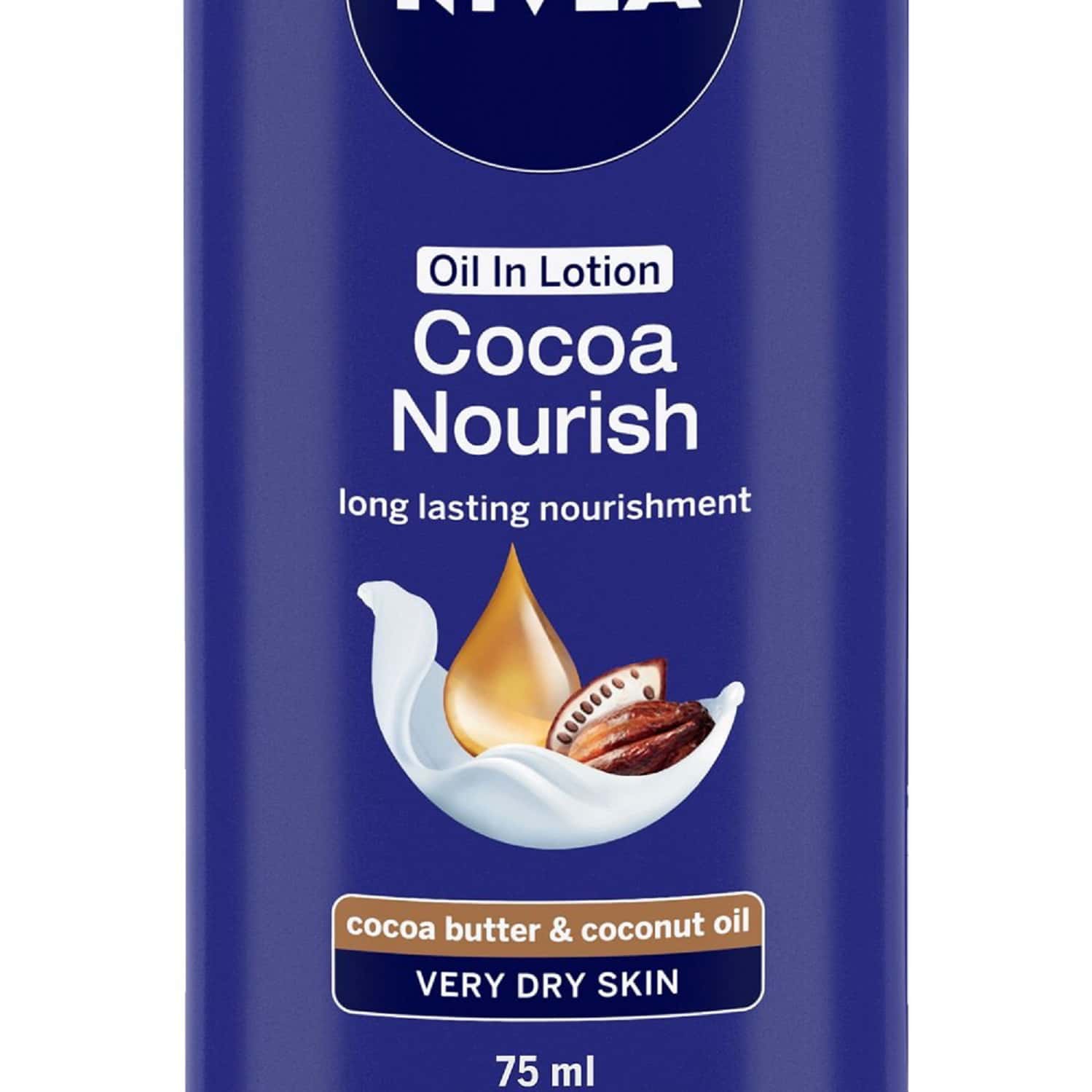 Buy NIVEA COCOA NOURISH BODY LOTION BOTTLE OF 75 ML Online & Get Upto 60% OFF at PharmEasy