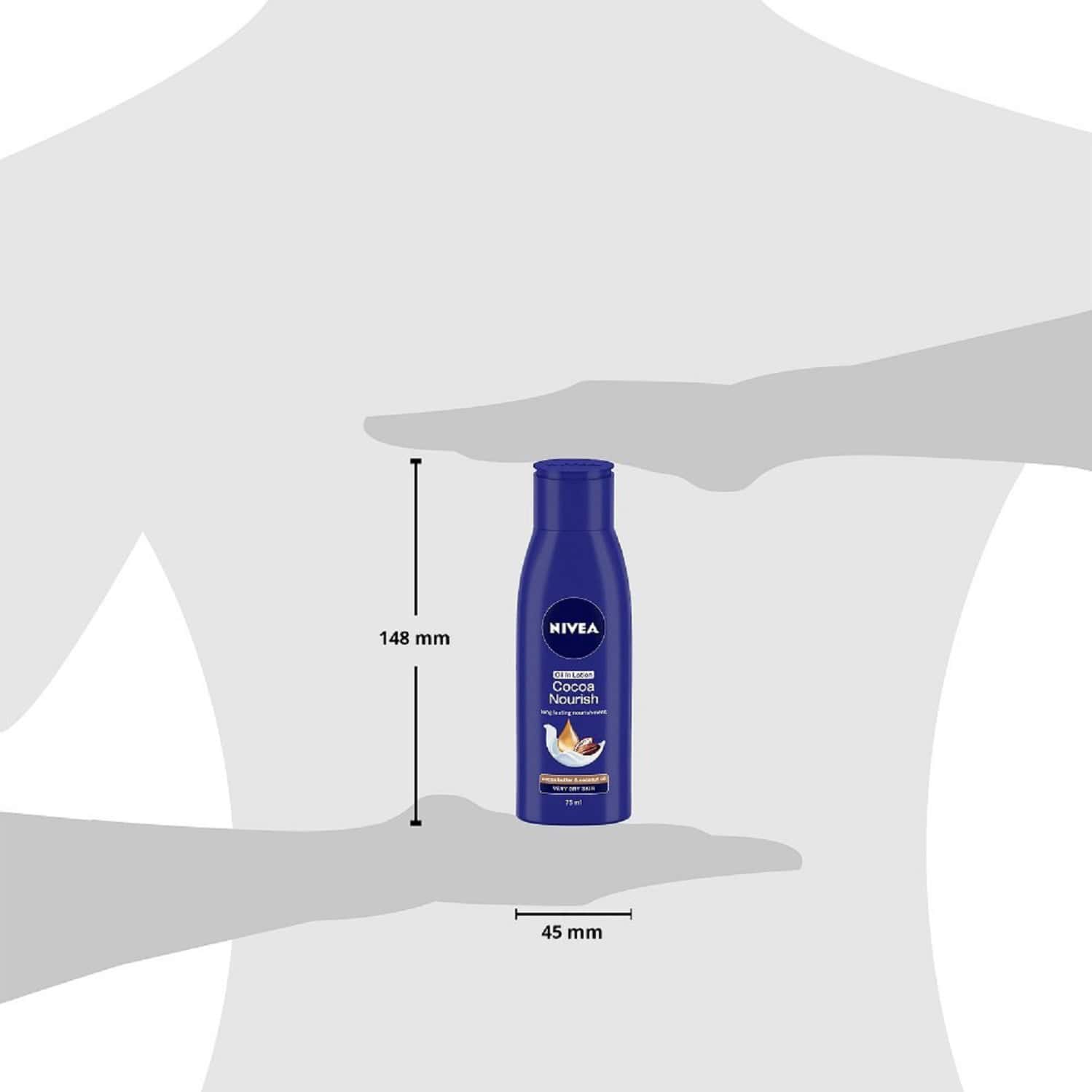 Buy NIVEA COCOA NOURISH BODY LOTION BOTTLE OF 75 ML Online & Get Upto 60% OFF at PharmEasy