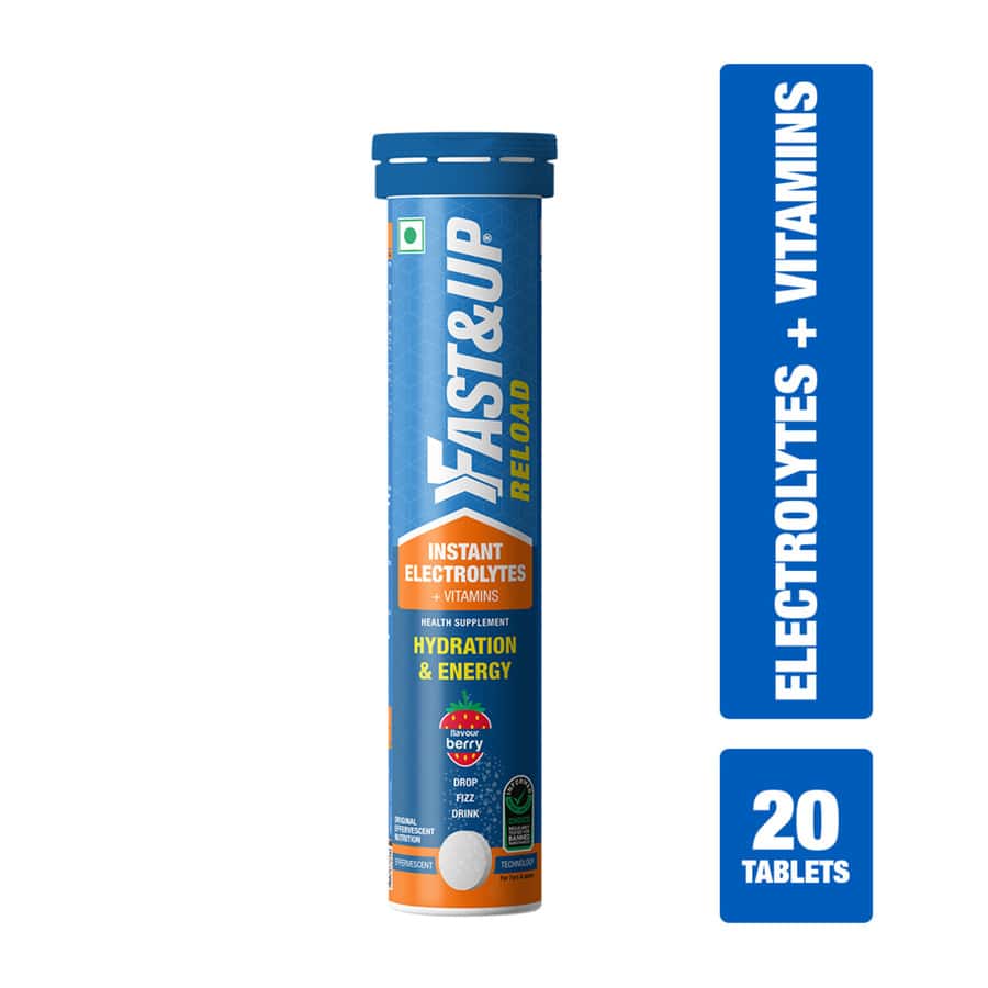 Buy FAST&UP RELOAD HYDRATION WITH ELECTROLYTES - EFFERVESCENT TABLETS ...