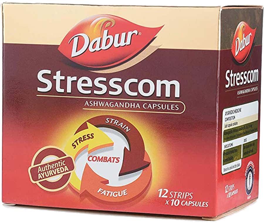 Buy DABUR STRESSCOM 10 CAPS Online & Get Upto 60% OFF at PharmEasy