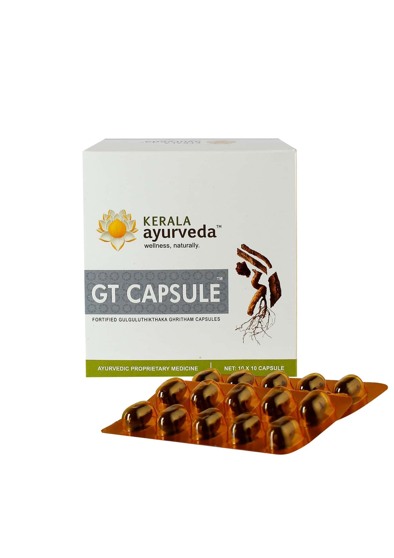 Buy Kerala Ayurveda Gt Bone Care Capsules Box Of 100 'S Online at Flat ...