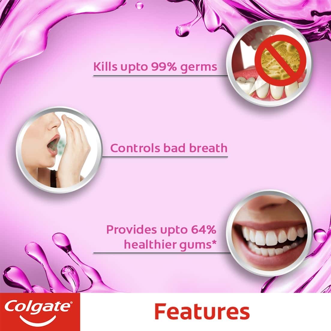 Buy COLGATE PLAX SENSITIVITY GENTLE CARE ALCOHOL-FREE MOUTHWASH BOTTLE ...
