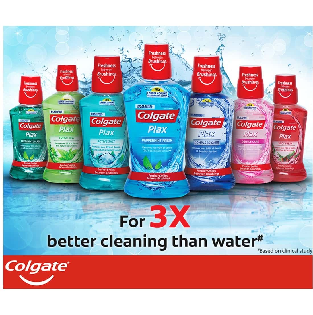 Buy COLGATE PLAX SENSITIVITY GENTLE CARE ALCOHOL-FREE MOUTHWASH BOTTLE ...