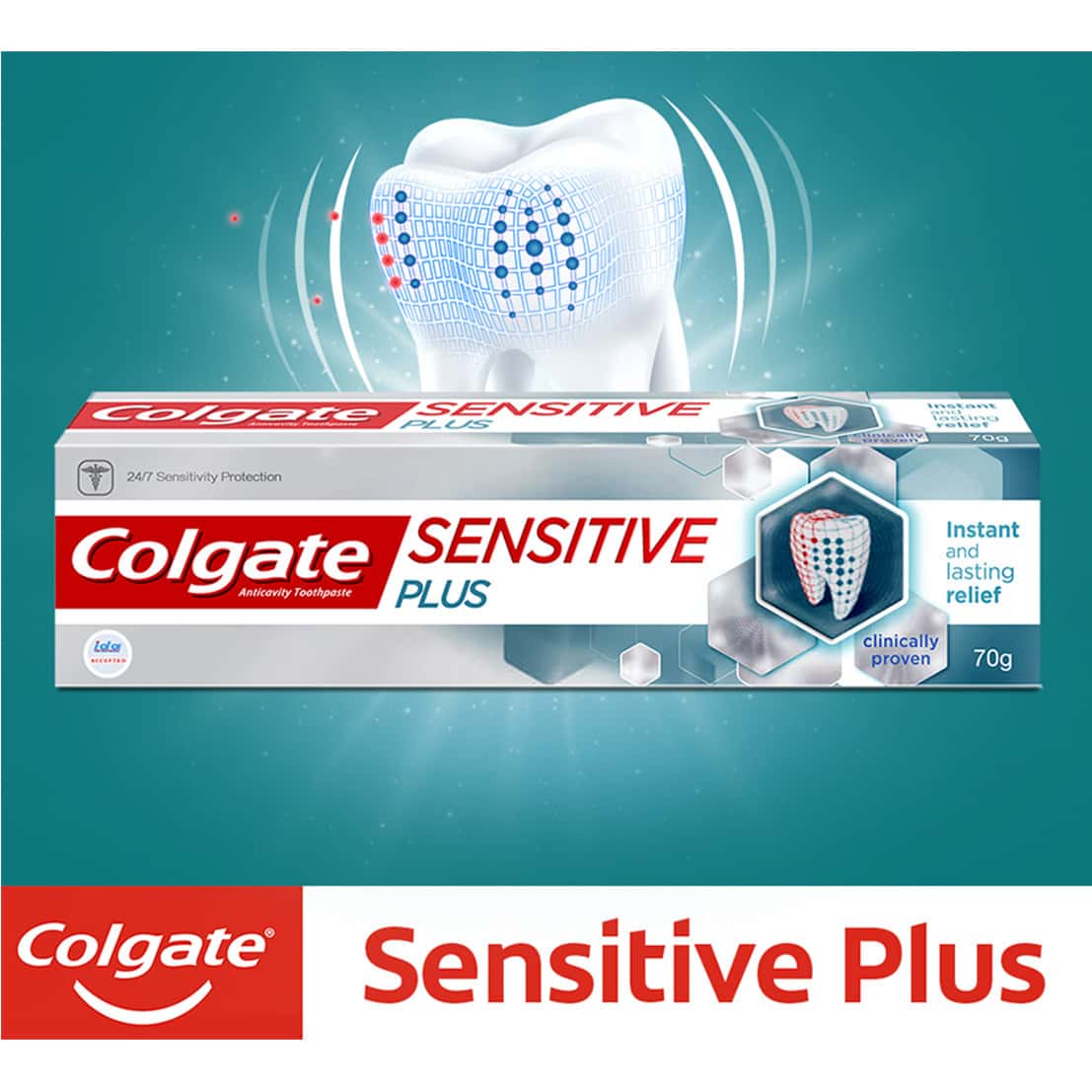 Buy COLGATE SENSITIVE PLUS TOOTHPASTE TUBE OF 30 G Online & Get Upto 60 ...