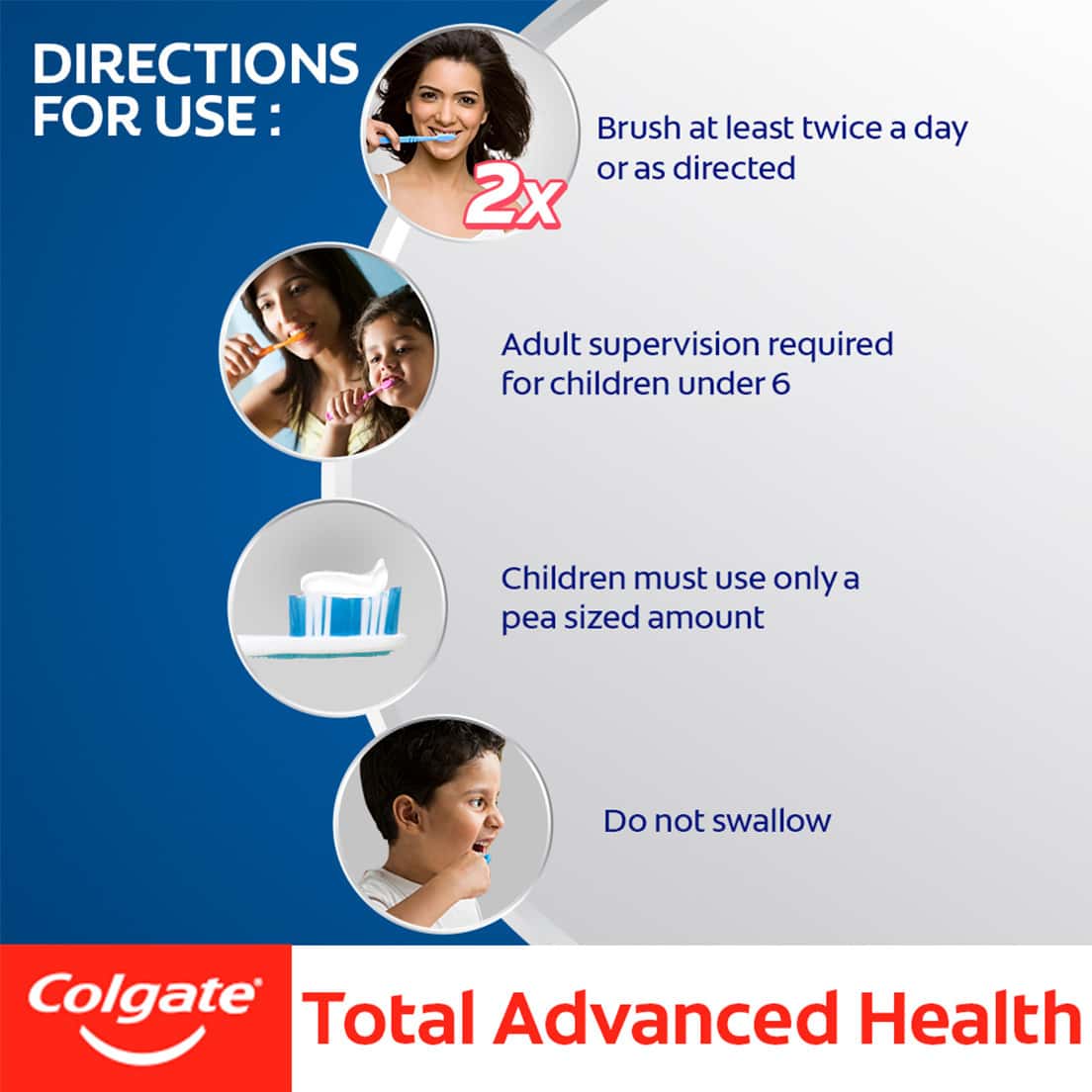 Buy COLGATE TOTAL ADVANCED HEALTH ANTICAVITY TOOTHPASTE - 120G Online ...