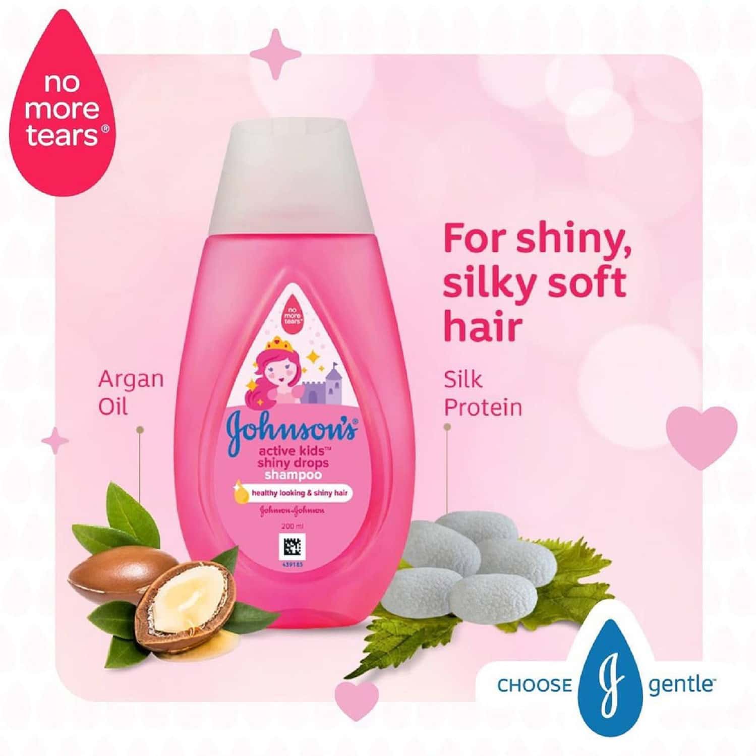 Buy JOHNSON'S ACTIVE KIDS SHINY DROPS SHAMPOO 200ML Online & Get Upto ...