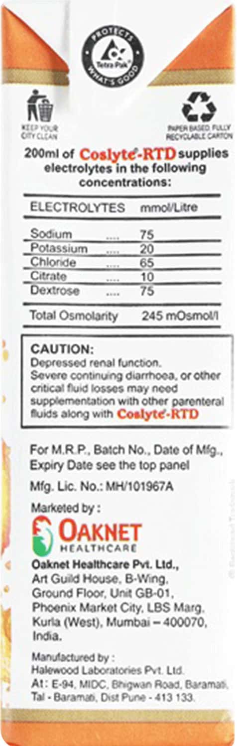 Buy COSLYTE RTD ORANGE FLAV LIQ 200ML Online & Get Upto 60% OFF at ...