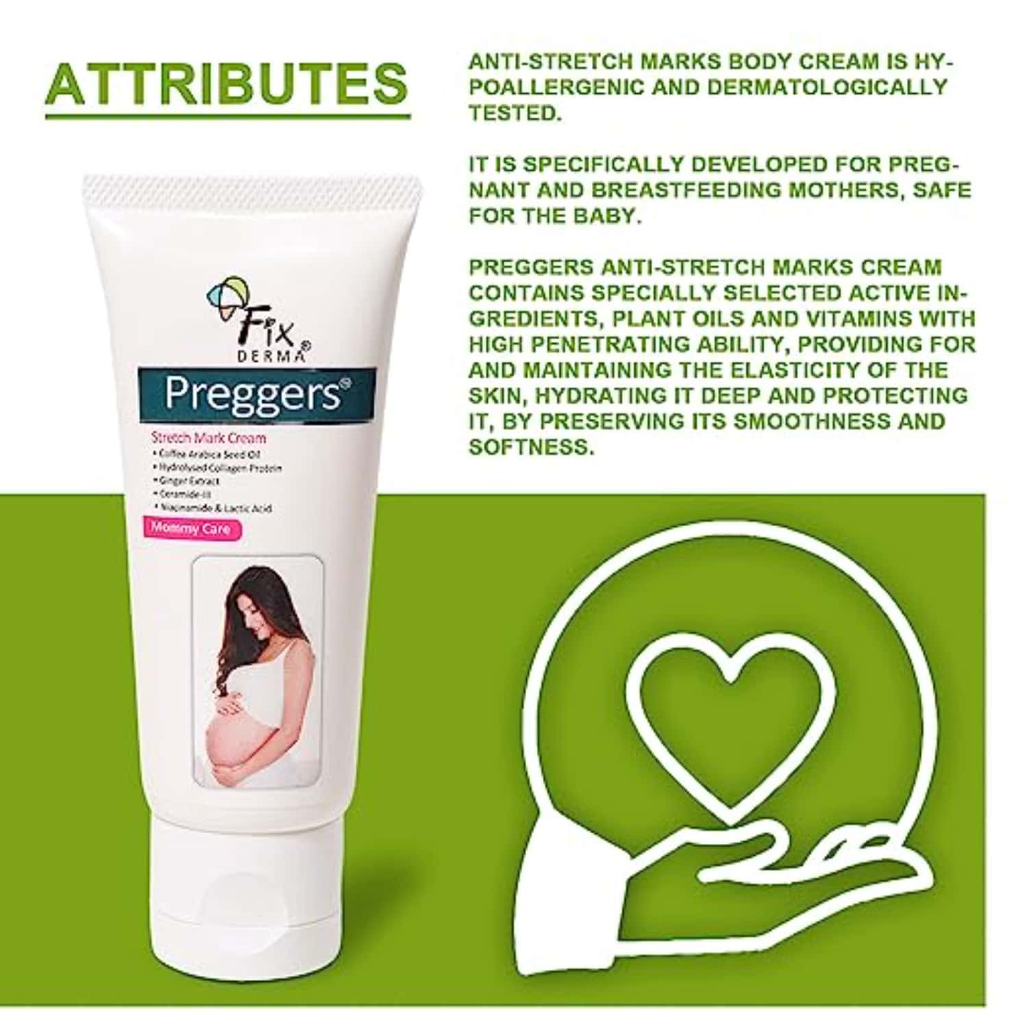 Buy FIXDDERMA PREGGERS STRETCH MARK CREAM 60GM Online & Get Upto 60% ...