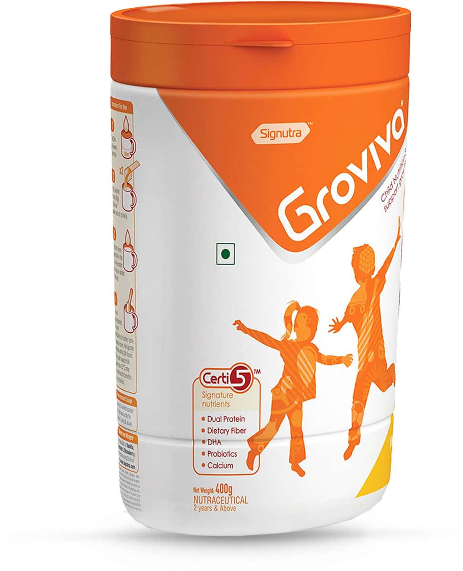 Buy GROVIVA MANGO CHILD NUTRITION DRINK JAR OF 400 G Online & Get Upto ...