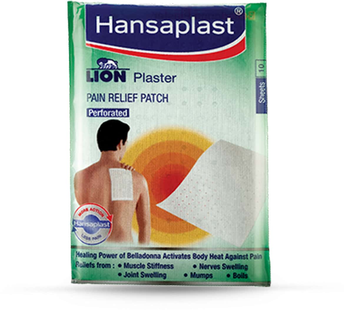 Buy HANSAPLAST LION BELLADONA PLASTER PACKET OF 10 Online & Get Upto 60 ...