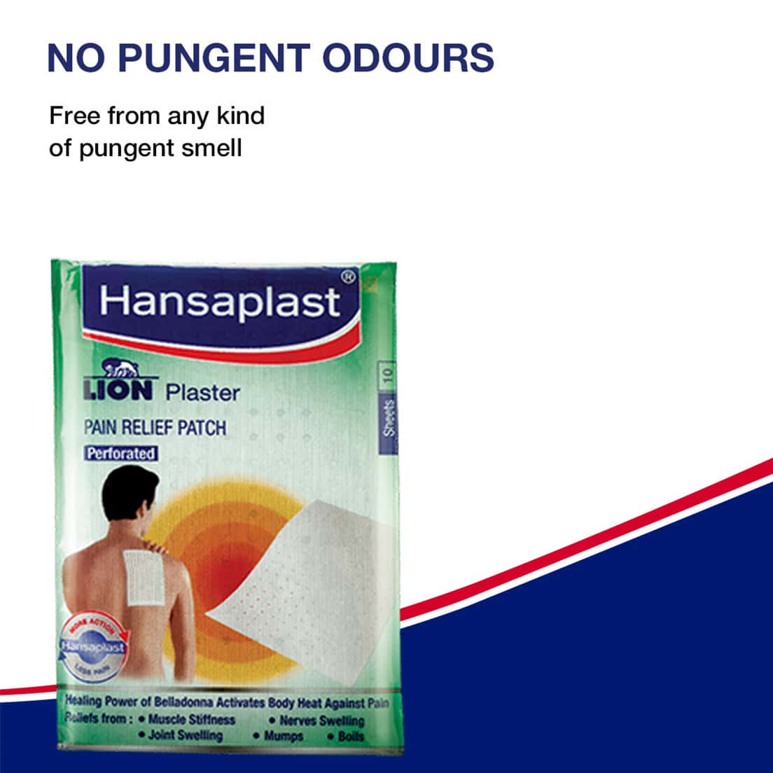 Buy HANSAPLAST LION BELLADONA PLASTER PACKET OF 10 Online & Get Upto 60 ...