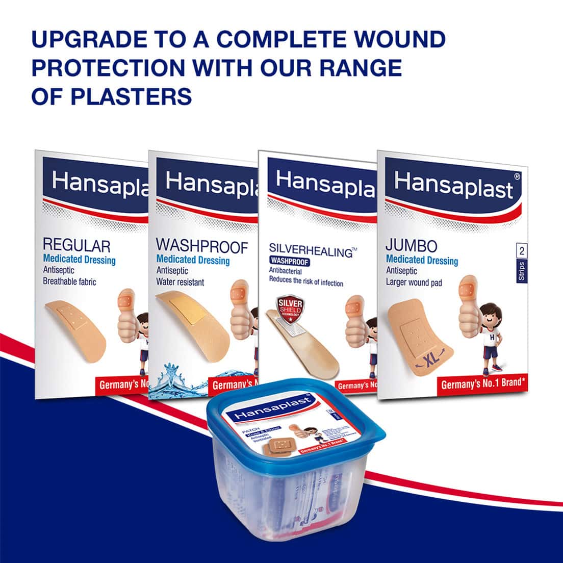Buy HANSAPLAST SPOT BANDAGE JAR OF 50 Online & Get Upto 60% OFF at ...