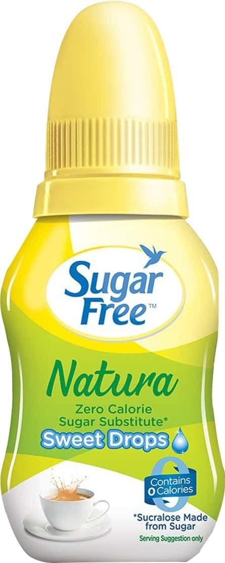 Buy SUGAR FREE NATURA ZERO CALORIE SUGAR SUBSTITUTE SWEET DROPS - 10ML ...