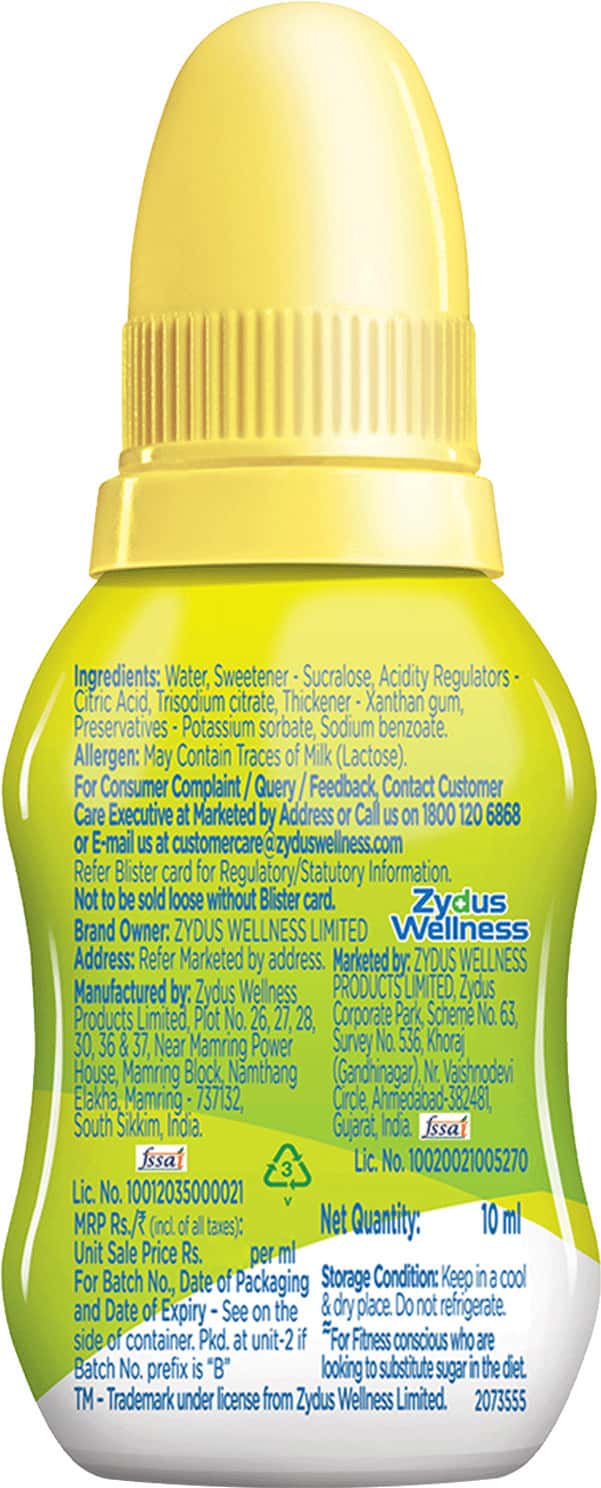 Buy SUGAR FREE NATURA ZERO CALORIE SUGAR SUBSTITUTE SWEET DROPS - 10ML ...