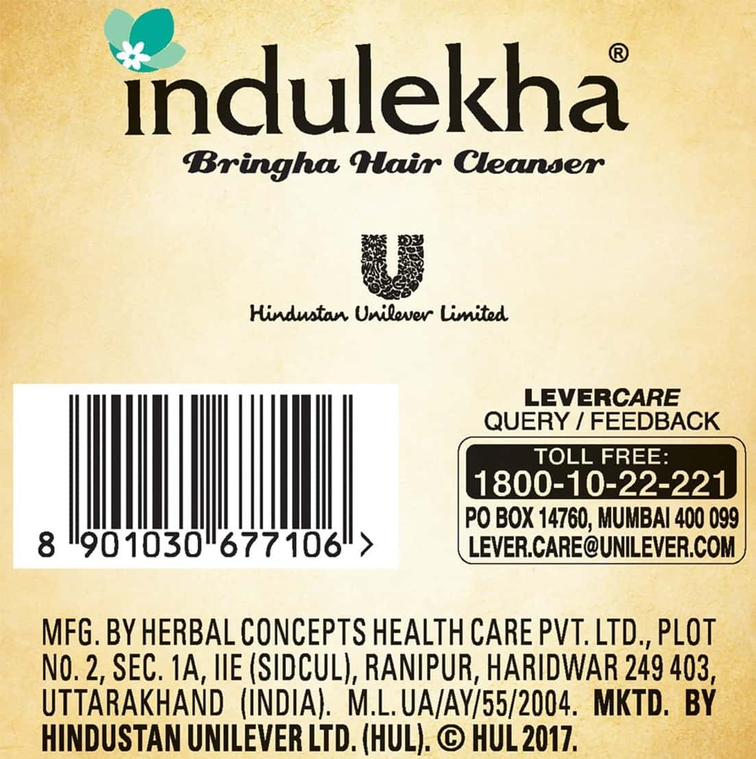 Buy INDULEKHA BRINGHA HAIR CLEANSER SHAMPOO BOTTLE OF 100 ML Online ...