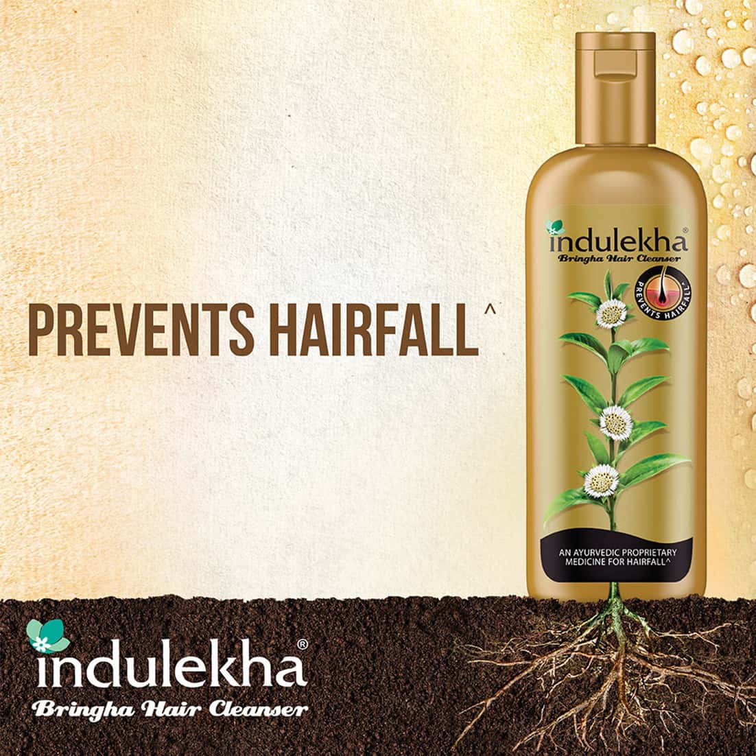 Buy INDULEKHA BRINGHA HAIR CLEANSER SHAMPOO BOTTLE OF 100 ML Online ...