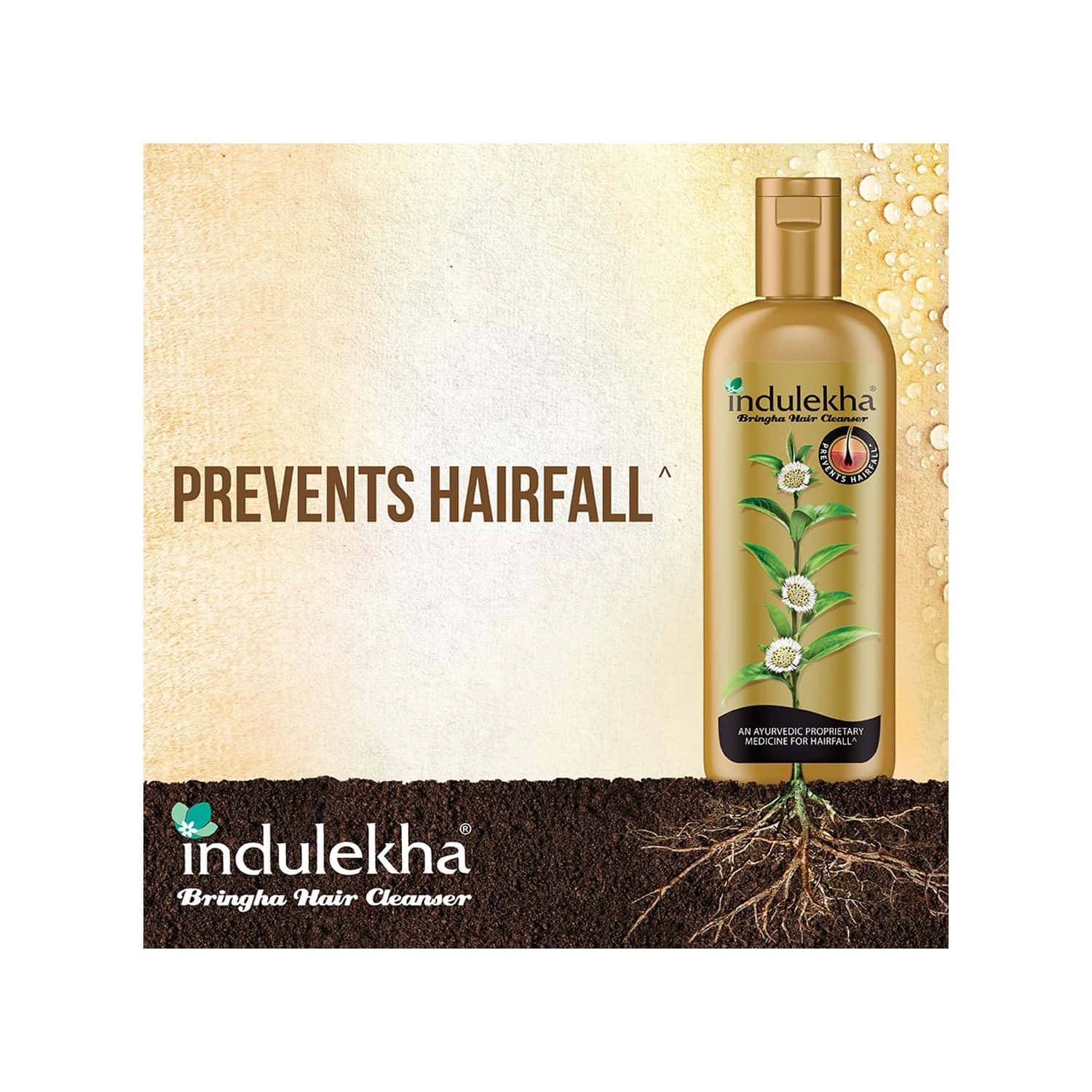 Buy Indulekha Bringha Hair Cleanser Shampoo Bottle Of 200 Ml Online ...