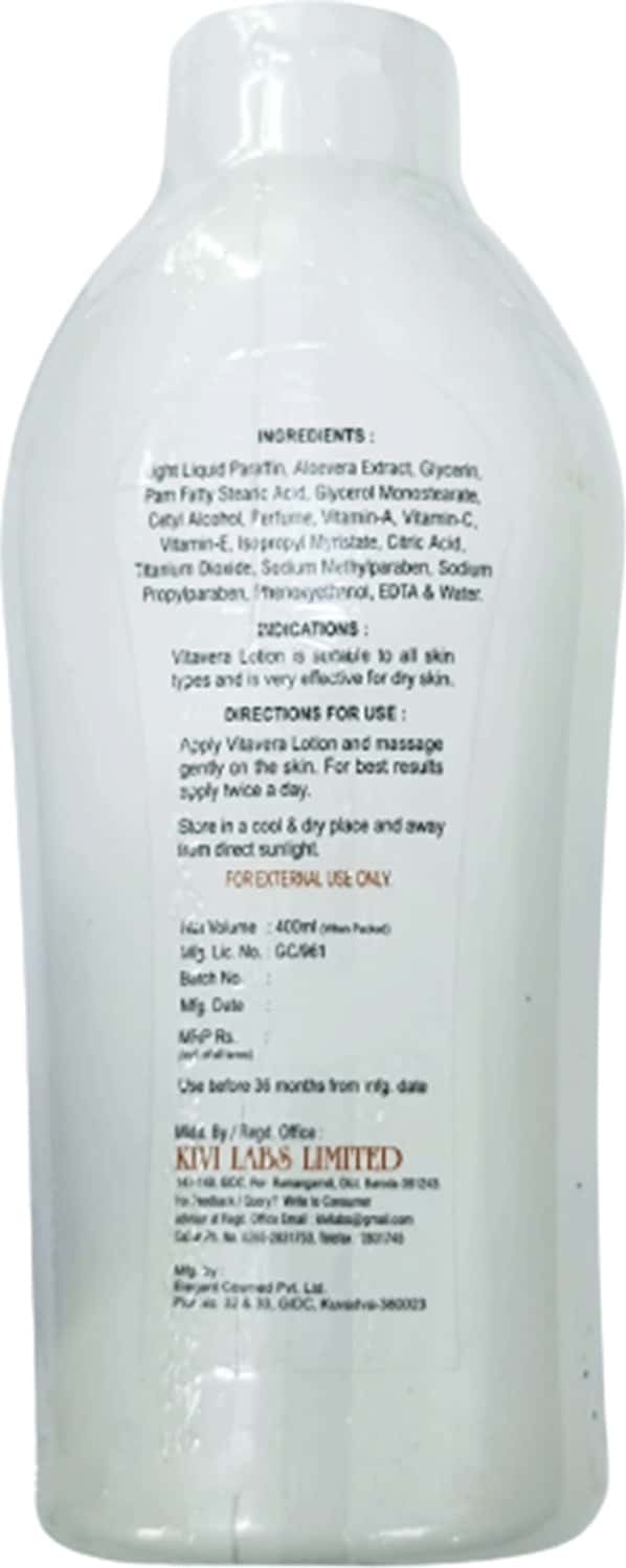 Buy VITAVERA LOTION 400ML Online & Get Upto 60% OFF at PharmEasy