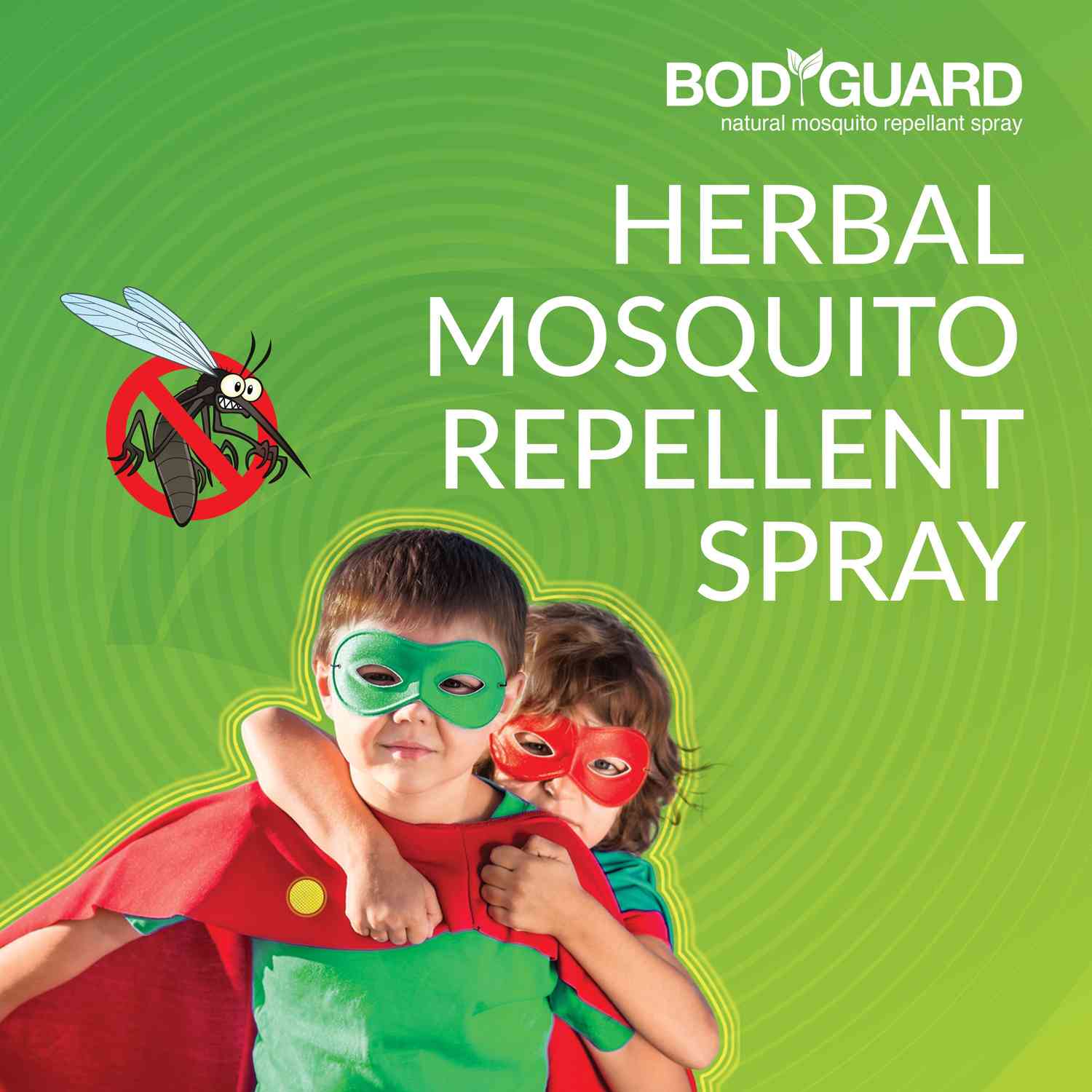 Buy Bodyguard Natural Anti Mosquito Spray Bottle Of 100 Ml Online & Get ...