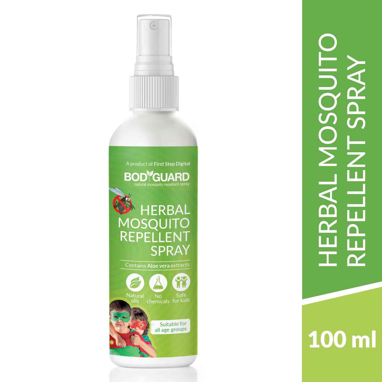 Buy Bodyguard Natural Anti Mosquito Spray Bottle Of 100 Ml Online & Get ...