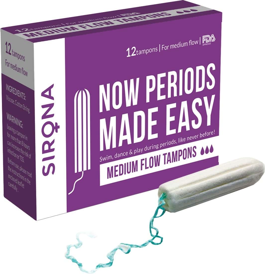Buy SIRONA PREMIUM DIGITAL TAMPON (REGULAR FLOW) MEDIUM FLOW - 12 ...