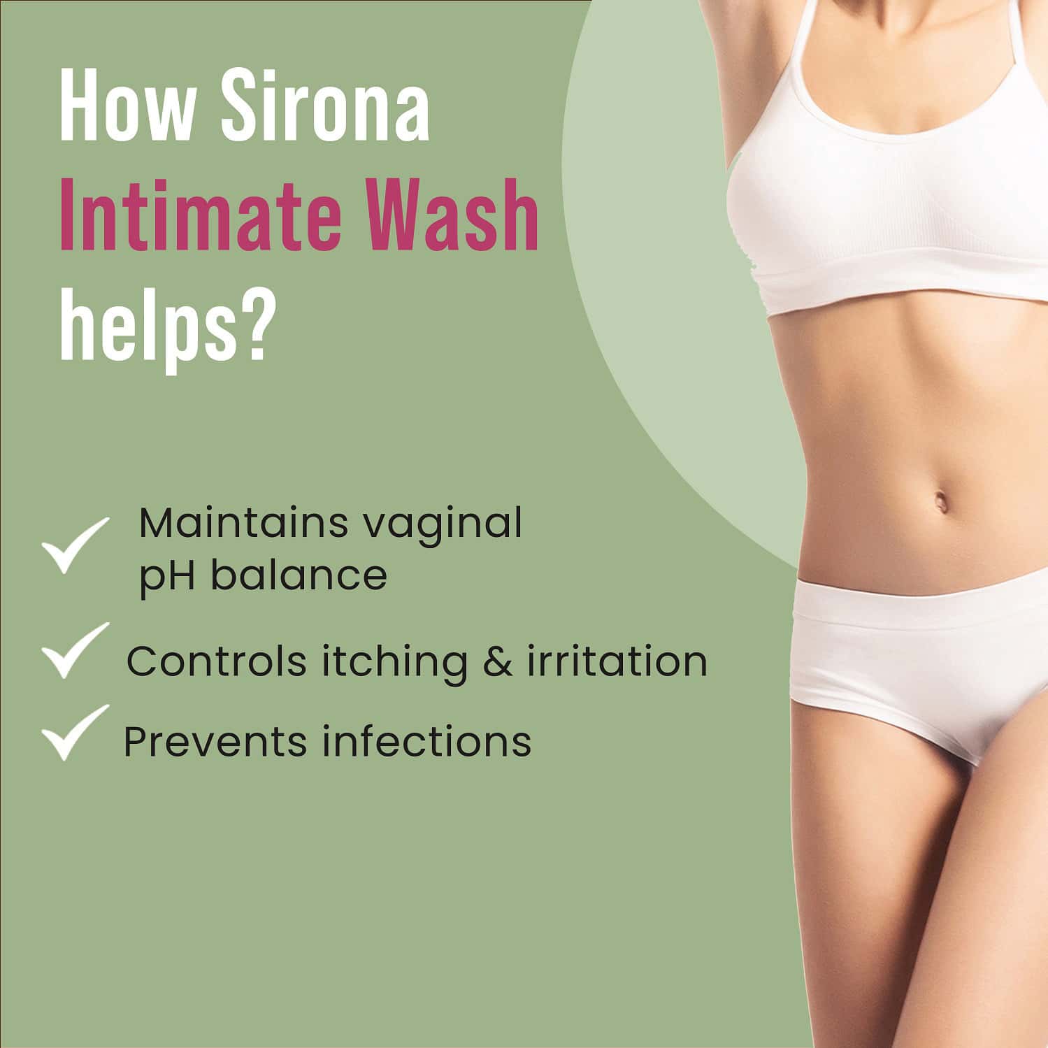 Buy Sirona Natural Ph Balanced Intimate Wash 200 Ml Online And Get Upto