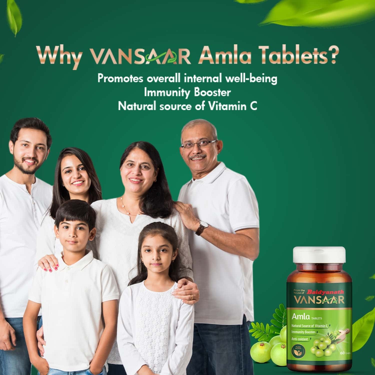 Buy VANSAAR AMLA TABLETS 60 TABLET Online & Get Upto 60% OFF at PharmEasy