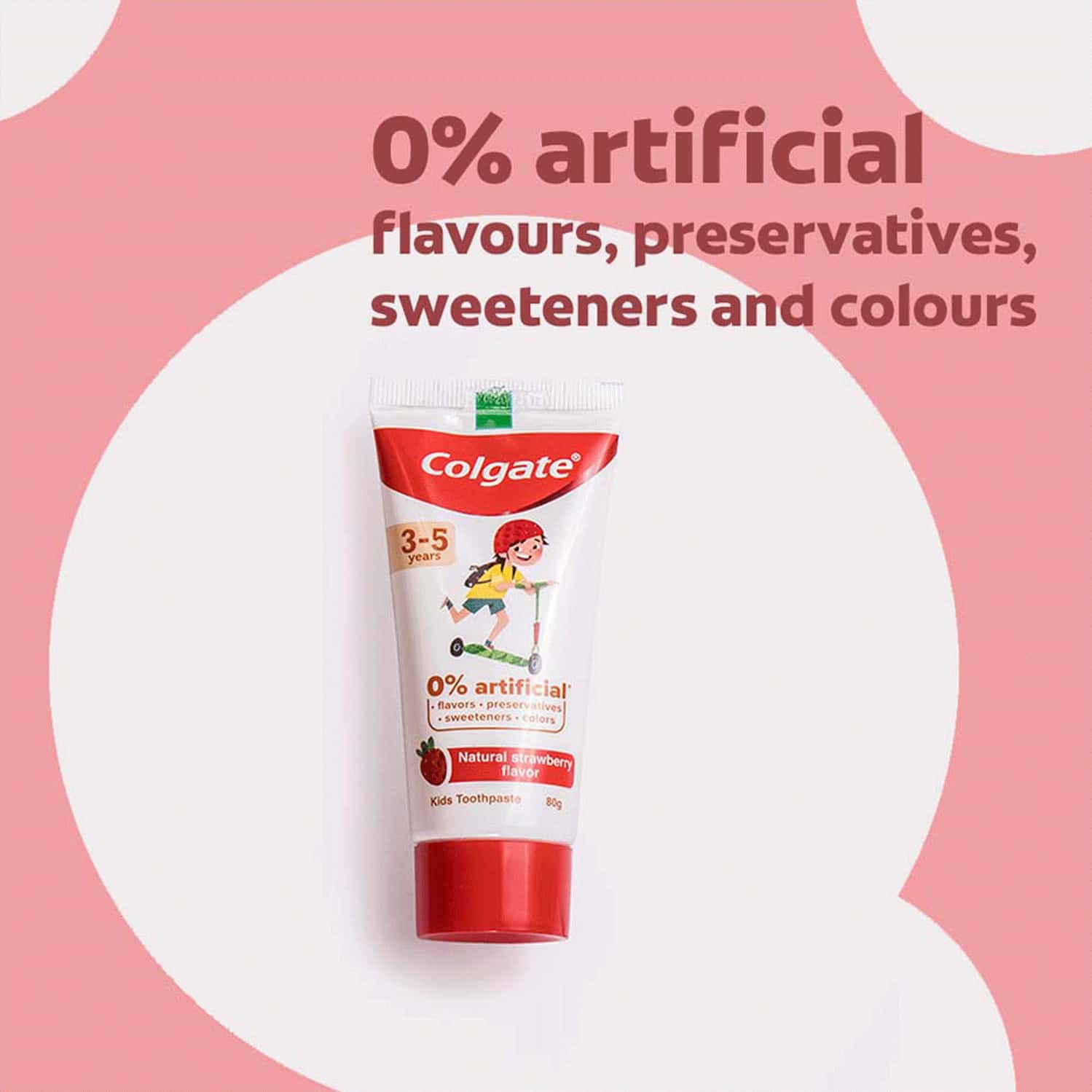 Buy COLGATE TOOTHPASTE FOR KIDS (3-5 YEARS) NATURAL STRAWBERRY FLAVOUR ...