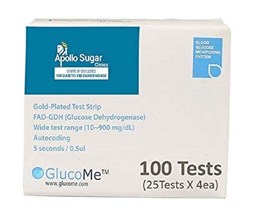 Buy Apollo Sugar Gold Plated - 100 Strips Online at Flat 18% OFF ...